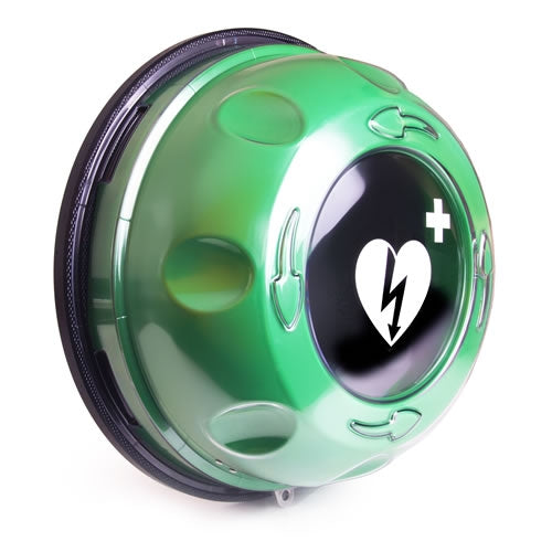 Rotaid Solid Plus Heat Defibrillator Cabinet with LEDs- DEFIBS — Defibs ...